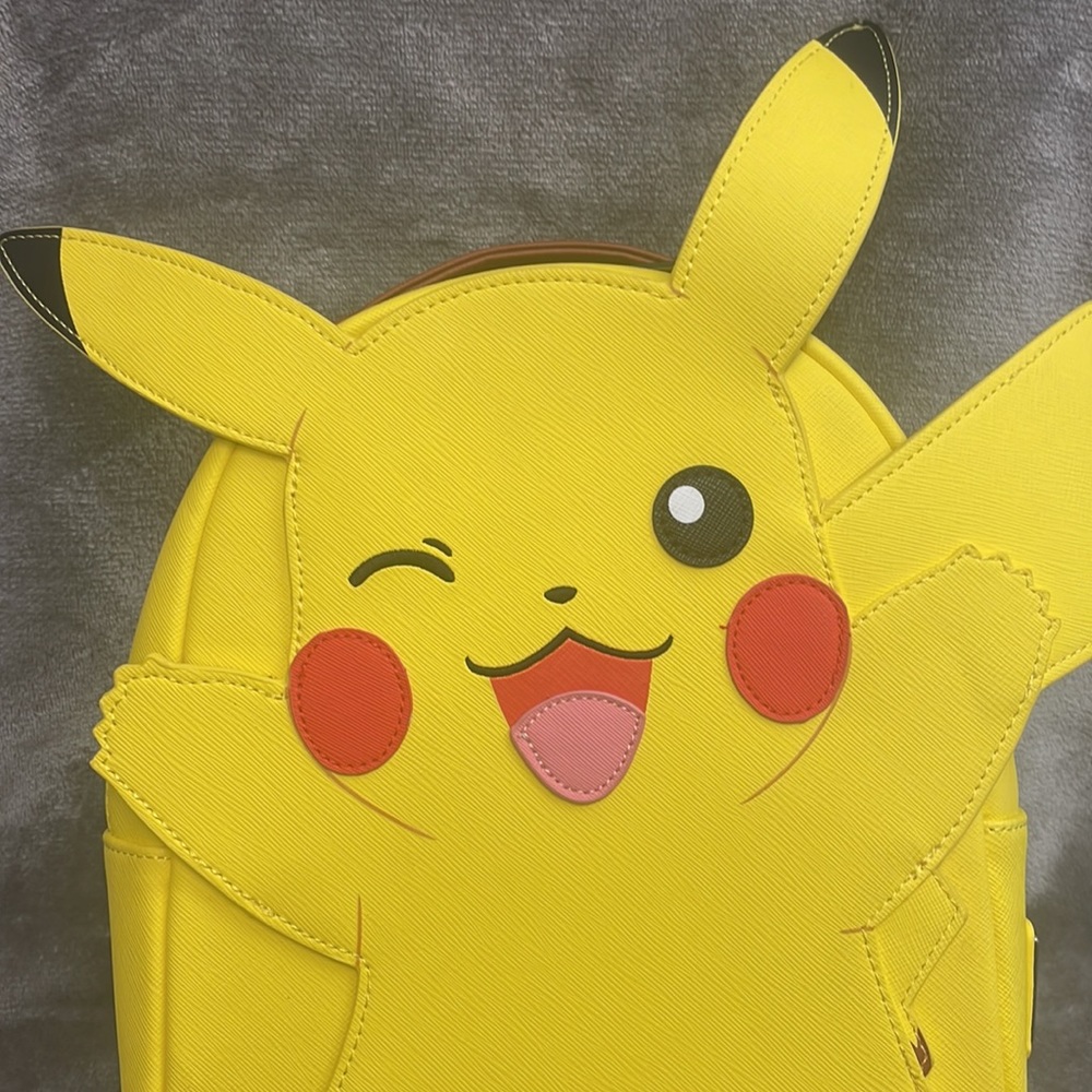 Loungefly Pokemon Pikachu Yellow Backpack Brand New - Gem